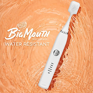 BIG MOUTH TOOTHBRUSH The Original Orthodontist Dr Bobbi's Patented Design Electric Toothbrush|Bigger Size and Stronger Cleaning Power Electric Toothbrush for Adults