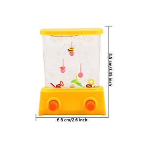 Rcanedny 18 Pack Handheld Water Games Water Toss Ring Game Handheld Water Ring Toy for Party Favors Goody Bag Fillers Retro Pastime