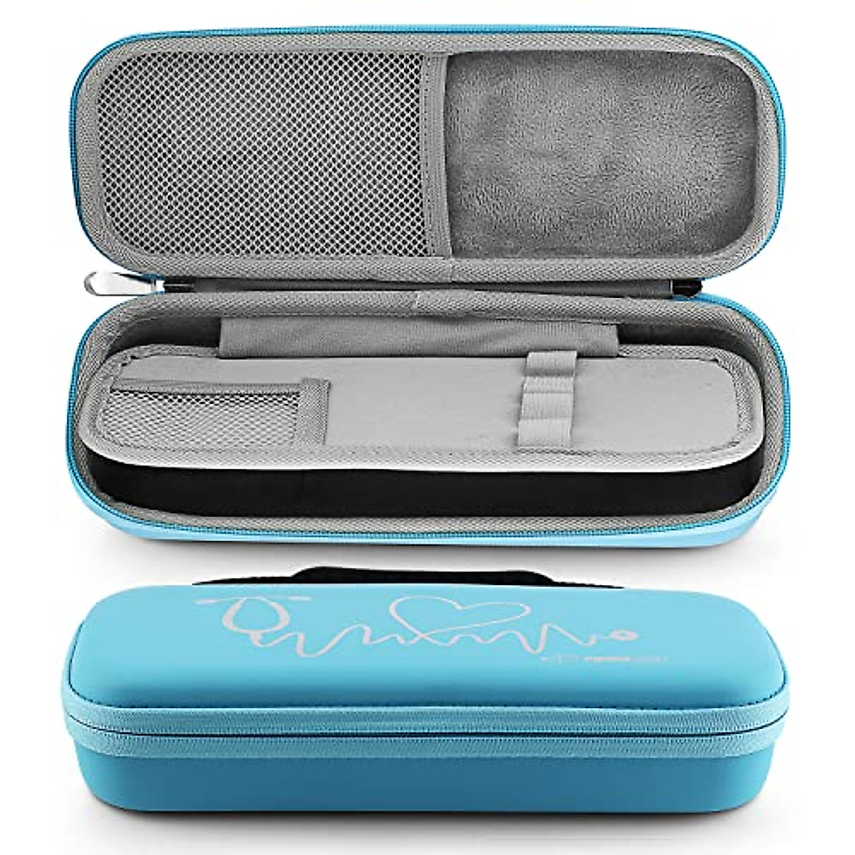 Primacare KB-9297-BL Pink Stethoscope Case, Supplies NOT Included, for Stethoscopes and Medical Supplies, Multiple Compartments, Portable and Lightweight First Aid Kit Bag, Accessories for Nurses