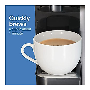 Hamilton Beach FlexBrew Universal Trio 2-Way Coffee Maker (Black) Bundle with Coffee Pod Organizers and Multipurpose Acrylic Coffee Pod Organizer (3 Items)