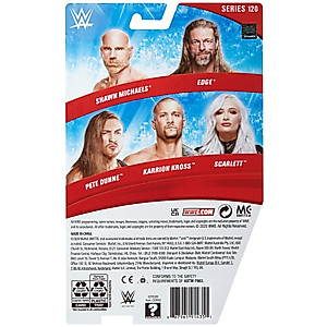WWE Edge Action Figure Series 120 Action Figure Posable 6 in Collectible for Ages 6 Years Old and Up