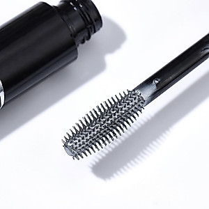 Eyret Waterproof Long-lasting Colorful Mascara Silver Smudgeproof Fast Dry Eye Lashes Curling Lengthening Thick Eyelashes Paste Beauty Makeup for Women and Girls (2#)