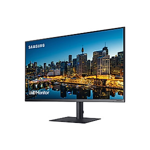 Samsung TU872 Series 32-Inch Viewfinity 4K UHD (3840x2160) Computer Monitor, Thunderbolt 3 Daisy Chain, HDMI, Display Port, Height Adjustable Stand, 3 Yr WRNTY (LF32TU872VNXGO)