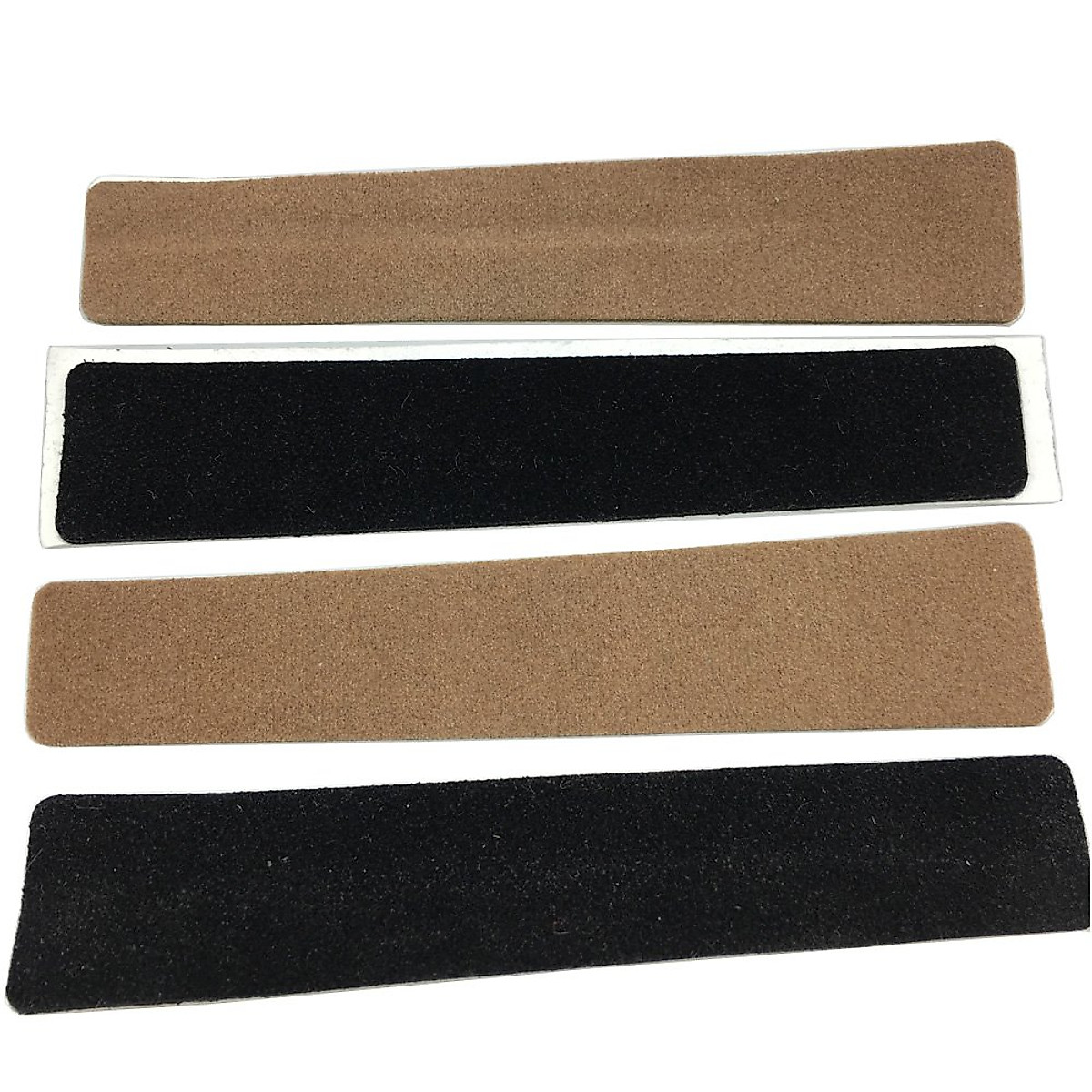 ZSHJGJR 2pcs Archery Bowstring Groove Silencer Leather Bow String Shock Absorber Stabilizer Recurve Bow String Dampener Vibration for Hunting Shooting (Brown)