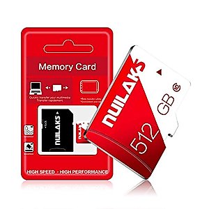 512GB Micro SD Card with Adapter High Speed Class 10 Memory Card for Smartphones/Cameras/Tablets and Drone（512gb