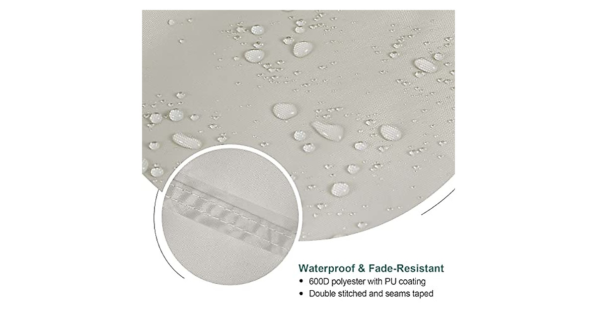 Waterproof Hot Tub Cover | STEECA 76x76 Spa Protector