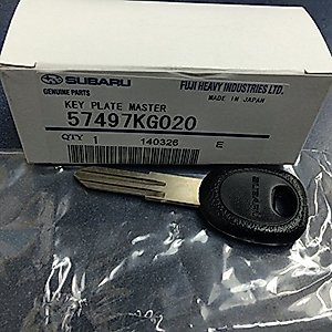 Subaru Genuine OEM Subaru Steel Master Key Blank 57497KG020 Impreza Outback Legacy RS GT SVX NEW