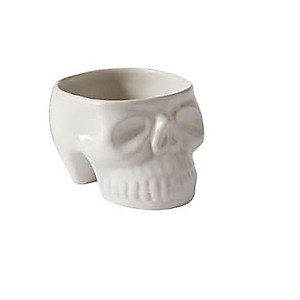 Halloween Stoneware Serving Trays- Plates and Bowls - Occult Gothic Tableware (Chips and Dip)