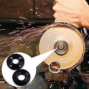 Set of 4 Grinder Flange Replacement Parts 5/8-11 Grinder Nuts, Angle Grinder Attachments Compatible with Dewalt Milwaukee Ryobi Makita