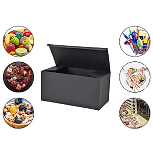 HUAPRINT Black Gift Box,Gift Boxes with Lids 9x4.5x4.5inch,24pcs Paper Gift Box Bulk,Rectangle Gift Boxes for Presents,Birthday,Bridesmaid Proposal,Groomsmen Engagements,Baby Showers, Christmas,Wedding Party Favor,Crafting Cupcake,Holidays