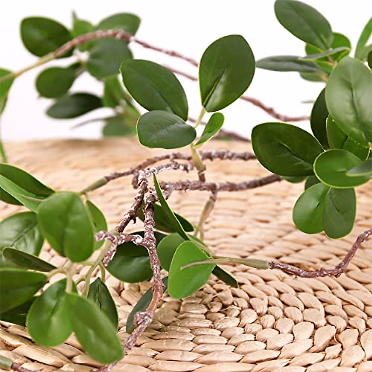 SzJias Faux Stems Artificial Branches for Vase Faux Greenery Plant Stems for Fake Tree Branches (3 Branches, 43.3 inch/Branches)