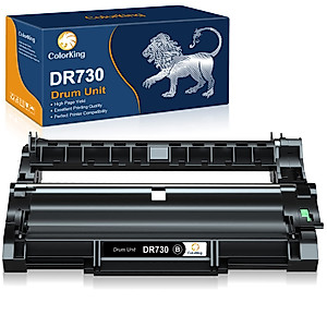 ColorKing Compatible Drum Unit Replacement for Brother DR730 DR-730 DR 730 Drum for Brother HL-L2350DW MFC-L2750DW HL-L2390DW MFC-L2710DW HL-L2395DW DCP-L2550DW HL-L2370DW MFC-L2730DW Printer (1-Pack)