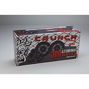 Crunch CS65C CS Series 6.5" 300-Watt 2-Way Component Speaker System