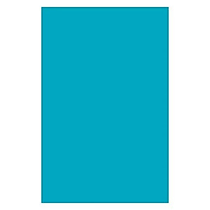 Pacon® PAC72750 Plastic Art Sheet, 11" X 17", Azure Blue, Pack of 8