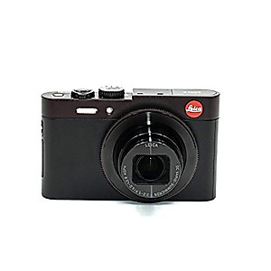 Leica Camera 18489 12.1MP Digital Camera with 7x Optical Image Stabilized Zoom and 3-Inch LCD (Dark Red Burgundy)