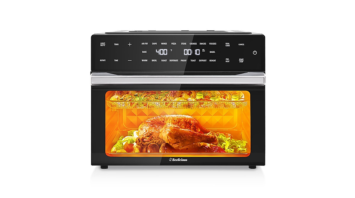 Beelicious Pro 32QT Air Fryer - 19-in-1 Toaster Oven