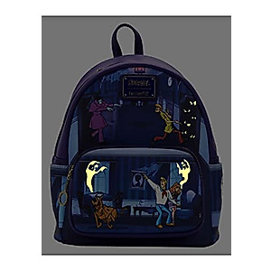 Loungefly Scooby Doo Monster Chase Womens Double Strap Shoulder Bag Purse