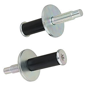 TQPONLY Tailgate Latch Striker Bolt (2 Pcs) Compatible with 2002-2023 Dodge Ram/2020-2023 Jeep Gladiator Truck Left and Right Replaces 6512878AA 6508552AA