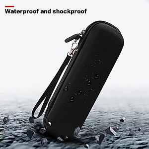 Toothbrush Travel Case Compatible with Oral-B Pro 1000 2000 3000 3500 5000 7500/ for Philips Sonicare ProtectiveClean 4100 6100 5100 6500 7500 Rechargeable Electric Toothbrush (Box Only) -Black