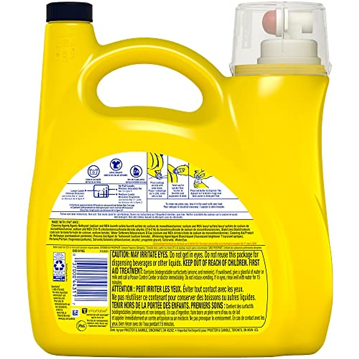 Tide Simply Clean & Fresh Liquid Laundry Detergent, Refreshing Breeze, 128 fl oz (3.78 L)