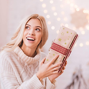 KESOTE 5 Sheets Glitter Gold Star Stickers, Self-Adhesive Assorted Star Labels for Handicrafts Christmas Decoration, Classroom Teacher Supplies