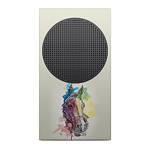 Head Case Designs Officially Licensed Mark Ashkenazi Horse Art Mix Vinyl Sticker Gaming Skin Decal Cover Compatible With Xbox Series S Console
