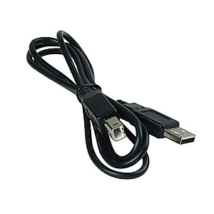 NTQinParts PC/Mac USB Data Sync Power Charging Cable Cord for HP Laserjet Pro M12w (T0L46A), M102w (G3Q35A) Wireless Laser Printer