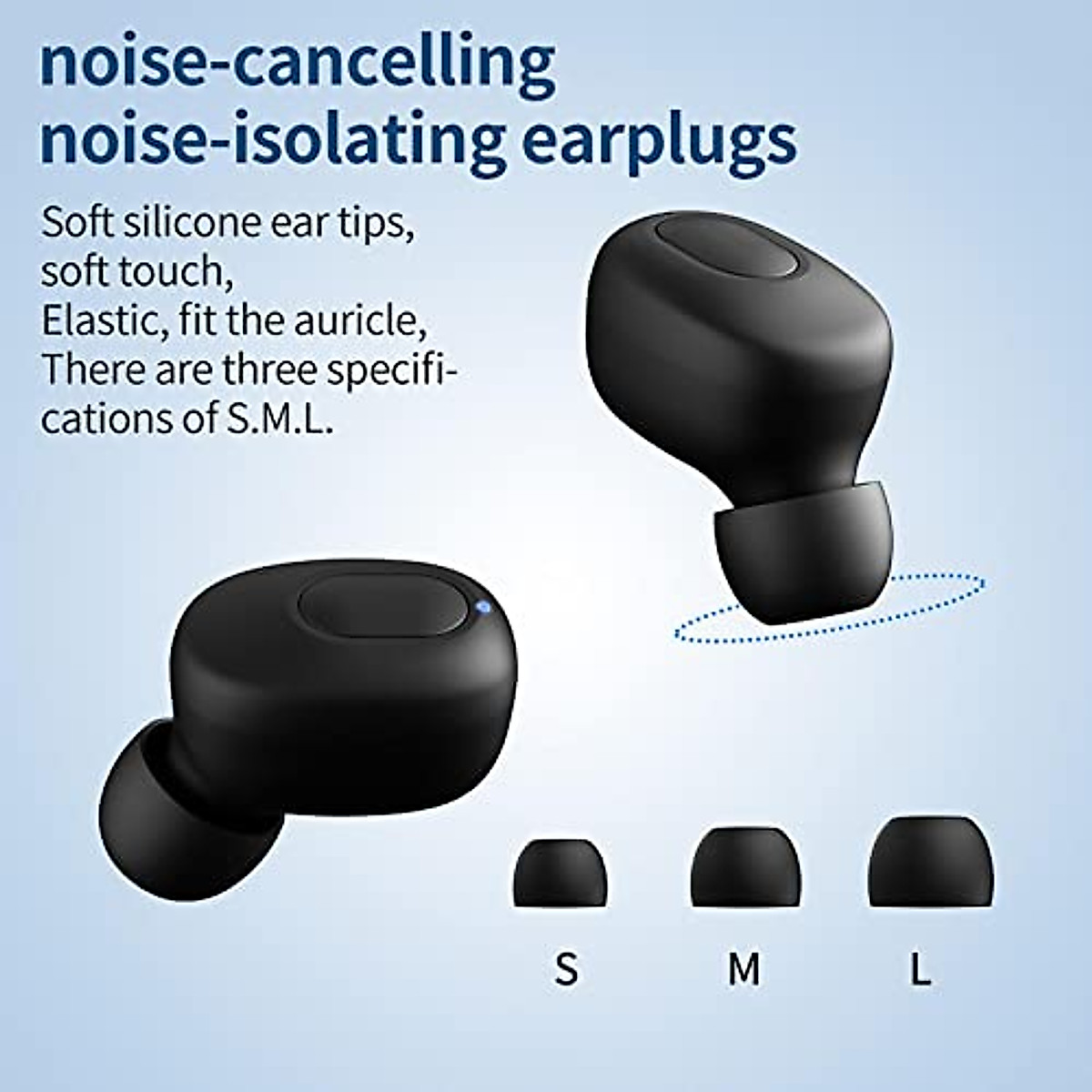 Macaron in Ear Mini Bluetooth Earbuds, Wireless Headphones with Charging Case, Bass Noise Cancelling Sweatproof Sports Headphones Built in Microphone