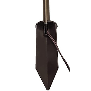 (2 Pack) of HC Lighting - Replacement for 8-Inch In-Ground Stake 1/2" NPT Thread with Side Wire Way for Easy Installation (Large Head Spike W/Wireway)
