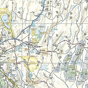 United States, California and Nevada Map (National Geographic Adventure Map, 3119)