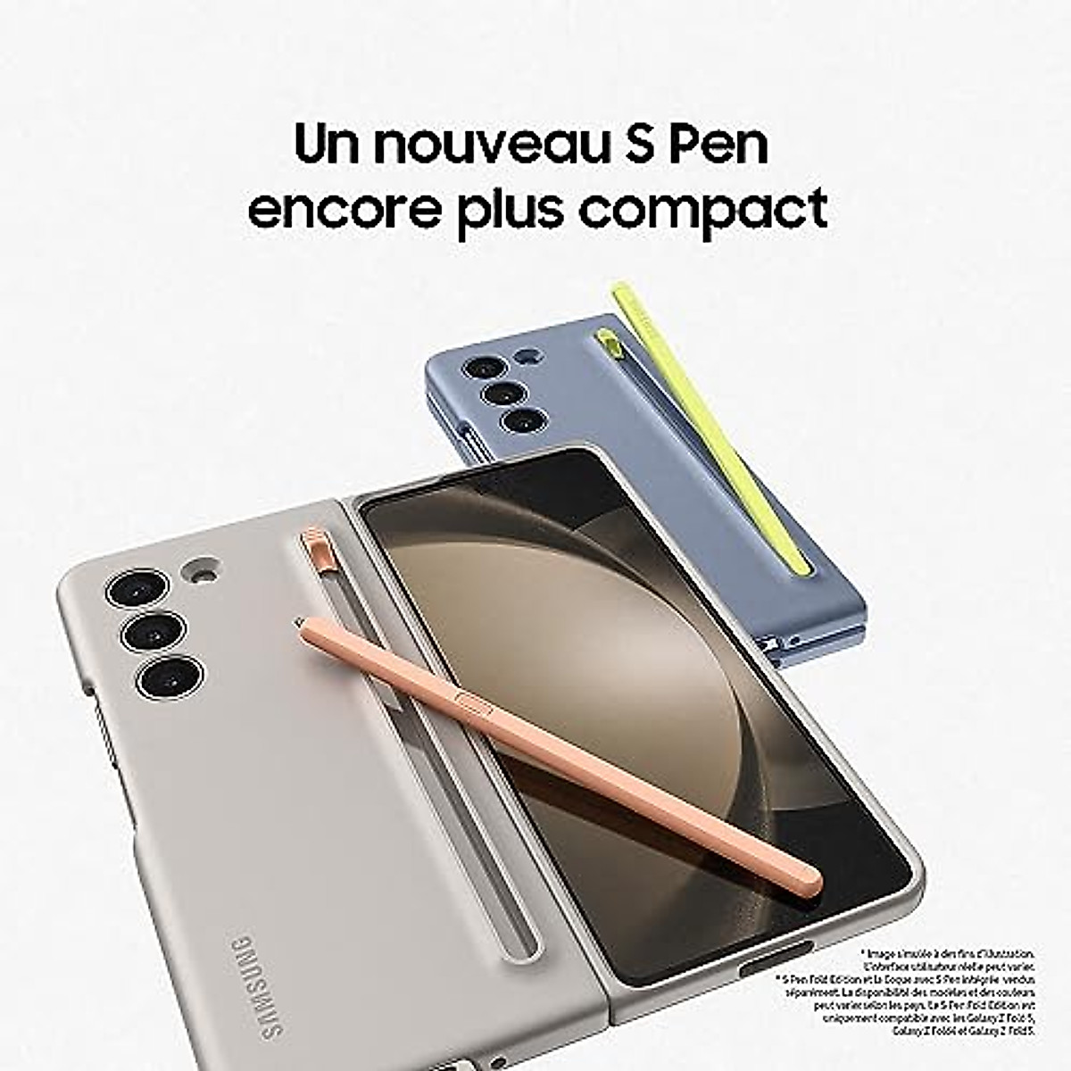 Samsung Galaxy Z Fold 5 SM-F946B/DS Dual SIM 12GB 512GB EU/UK Model Factory Unlocked International Version (Black)