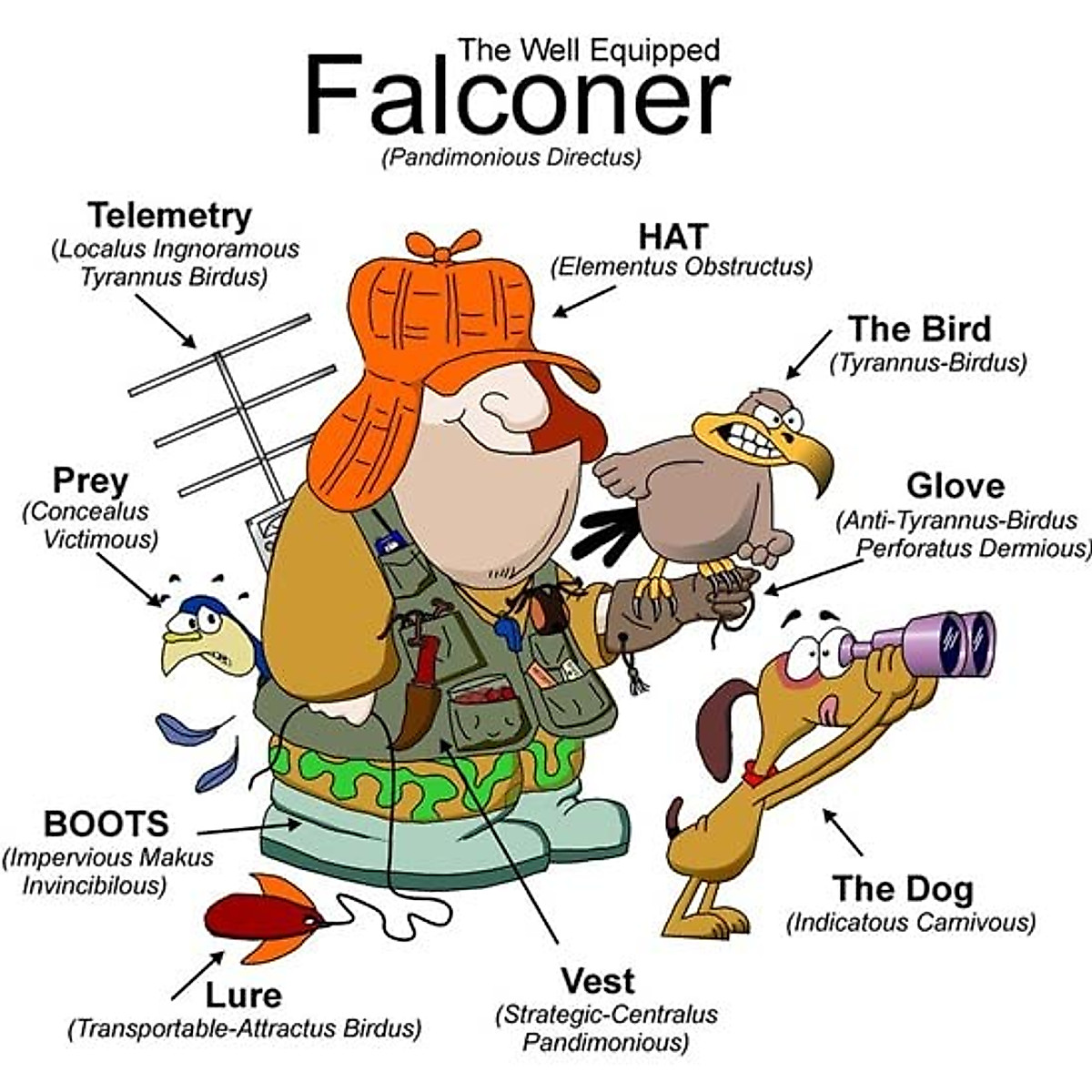 CafePress The Falconer Mug Ceramic Coffee Mug, Tea Cup 11 oz