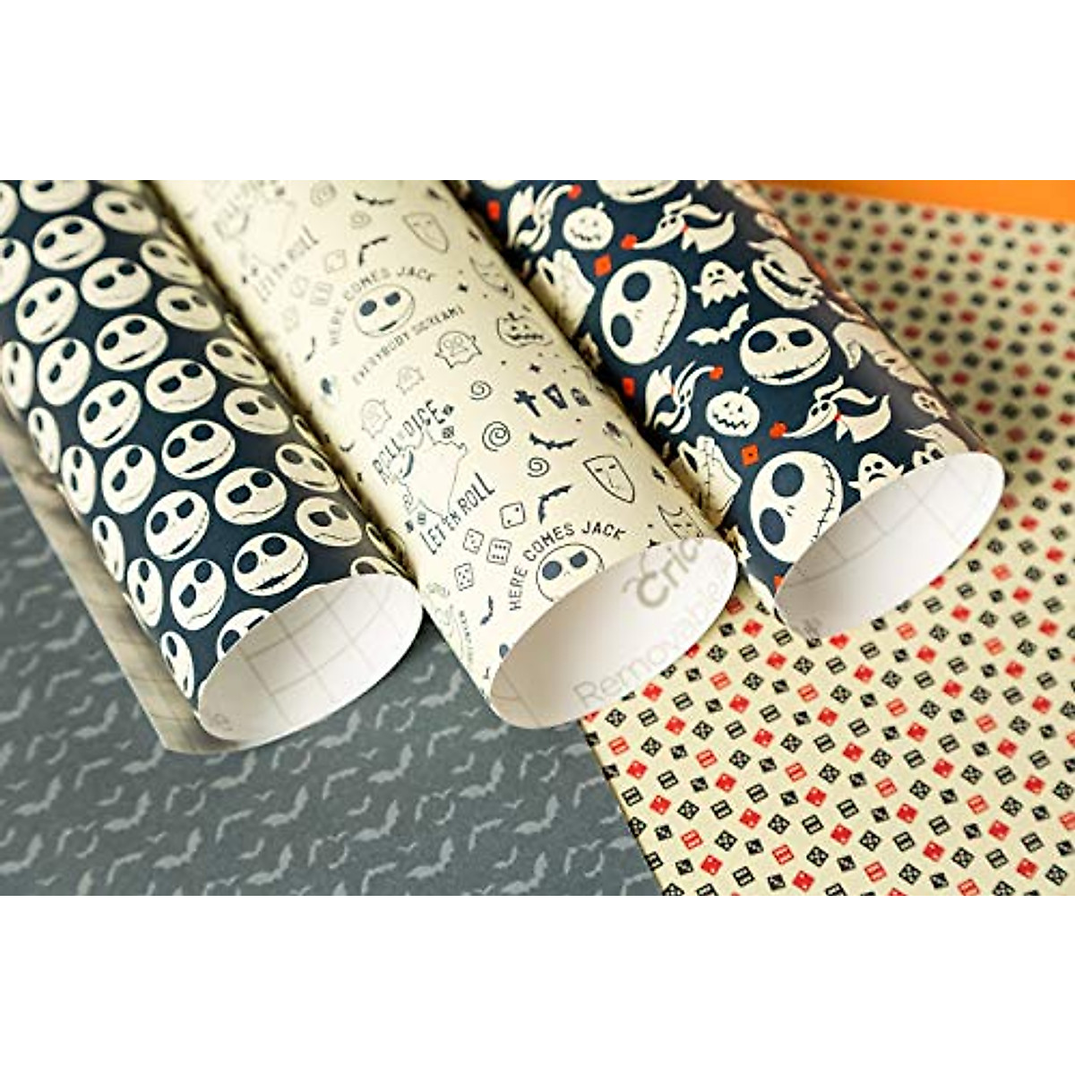 Cricut Patterned Premium Vinyl Removable, Nightmare Before Christmas, Jack Is Back