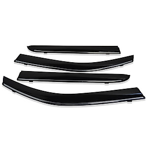 Visors Deflectors Side Window Deflector For Great Wall GWM King Kong Cannon Ute 2022 2023 Sun Rain Visors Weathershields Window Visor Rain Guard