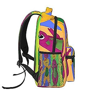 ORPJXIO Backpack Barney Show and Friends Double Shoulder Bag for Unisex Laptop Bagpack Large Capacity Travel Backpack for Hiking Work Camping