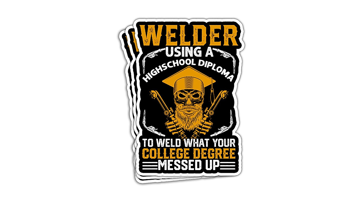 Fun Welding Stickers - Personalize Hard Hats & Gear | ULTRAVUTT