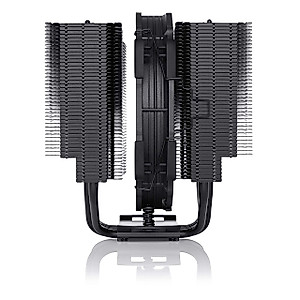 Noctua NH-D15S chromax.Black CPU Cooler with NA-HC3 chromax.Black.swap heatsink Covers
