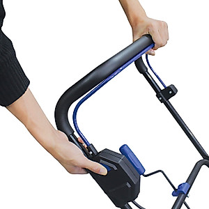 Snow Joe 24V-X2-20SB-CT Cordless Brushless Snow Blower, 20-Inch, blue