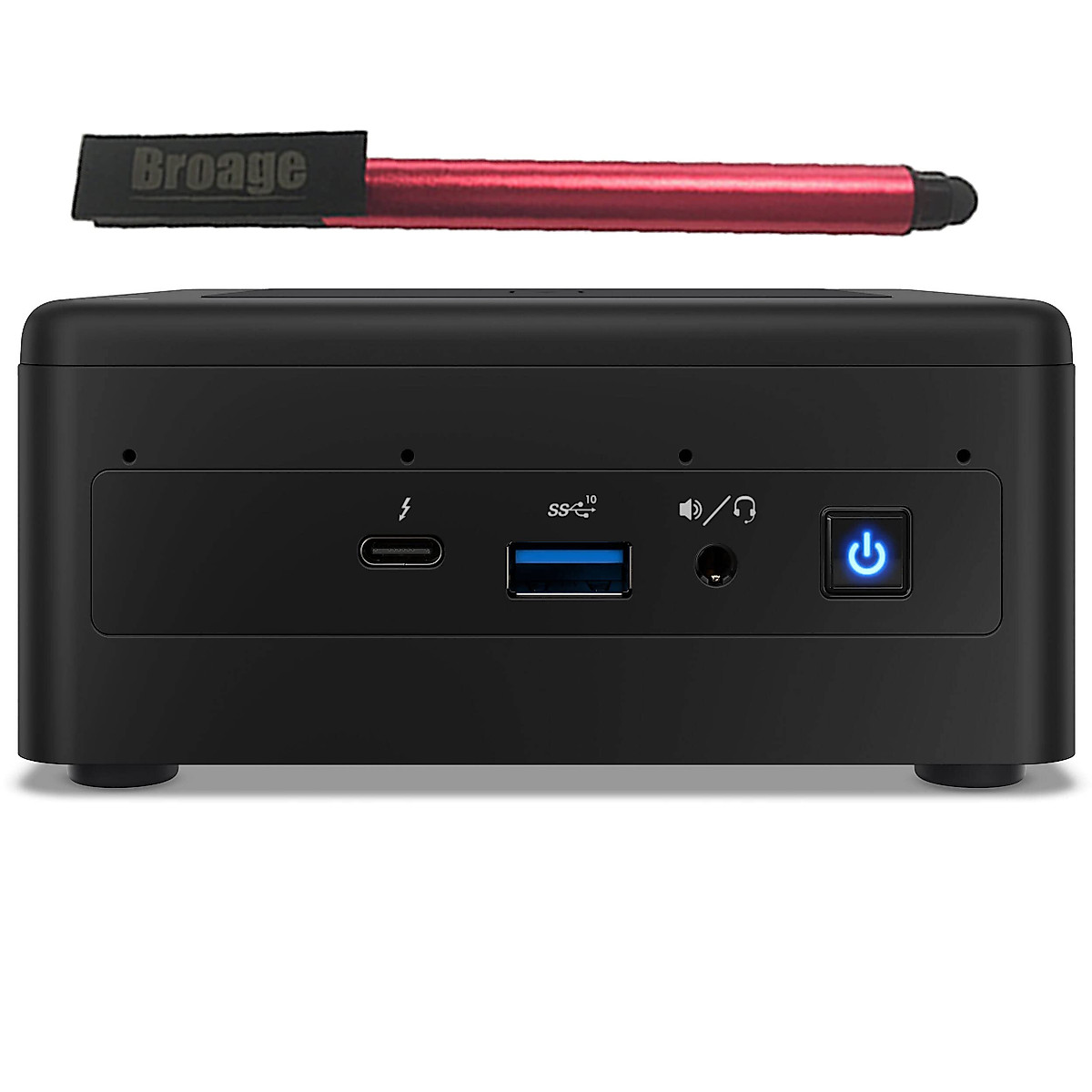 Intel NUC 11 Canyon Performance Kit Windows 10 Pro Business Mini PC Desktop, Quad-Core i7, 16GB DDR4 RAM, 256GB PCIe SSD, WiFi 6, Bluetooth, Thunderbolt 3, 64GB Flash Drive