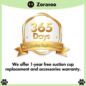 Zoratoo Cat Window Perch, Cordless Cat Hammock Window Seat with Cozy Pad Bed Cover for Indoor Cats, Durable Metal Frame Support Cat Bed with 4 Suction Cups for Large Cats (Cushion Pad Bed - Grey)