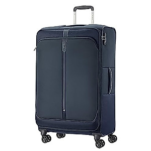 Samsonite Popsoda Luggage- Suitcase, Spinner L erweiterbar (78 cm - 112.5 L), Blau (Dark Blue)