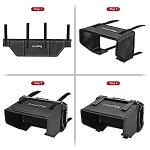 SmallRig Ninja V Sun Hood / Ninja V+ Sun Hood / Shinobi 5” Sun Hood for Atomos Shinobi 5”/ Ninja V / Ninja V+ SmallRig Cage VH2269