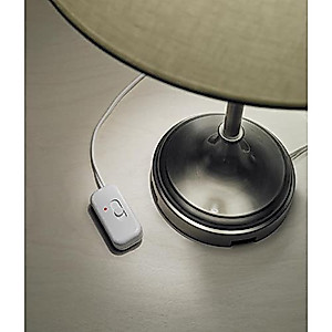 Lutron Credenza Plug-In Dimmer for Incandescent and Halogen with Locator Light, TT-300NLH-WH, White