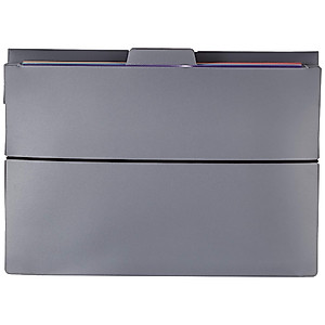 Amazon Basics Hanging 6 Pocket File Folders - Multicolor