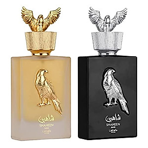 Lattafa Perfumes Shaheen Value Pack - Shaheen Gold & Silver By Lattafa Pride EDP - 100ml(3.4 oz)