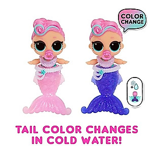 LOL Surprise Mermaids Baby Sisters with Color Change Tail, 8 Dolls to Collect, Fashion Accessories, Great Gift for Kids Ages 4+