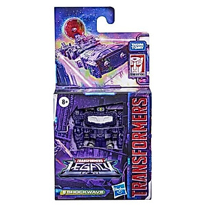 Transformers Toys Generations Legacy Core Shockwave Action Figure - Kids Ages 8 and Up, 3.5-inch