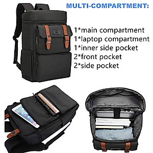 Vintage Backpack for Men Women Laptop Backpack Bookbags College Backpack