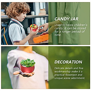 ARTIBETTER 12pcs Candle Tin Empty Tinplate Cans Round Candle Jars Candle Containers Candy Party Favors Box Holder 4oz for Candle Making Beads Buttons Storage Red