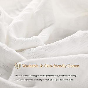 12 inch Queen Mattress, Motion Isolating Mattress in a Box, Medium Firm, CertiPUR-US Certified, 5 Layer Memory Foam System Supportive & Pain Relief-365 Nights Trail